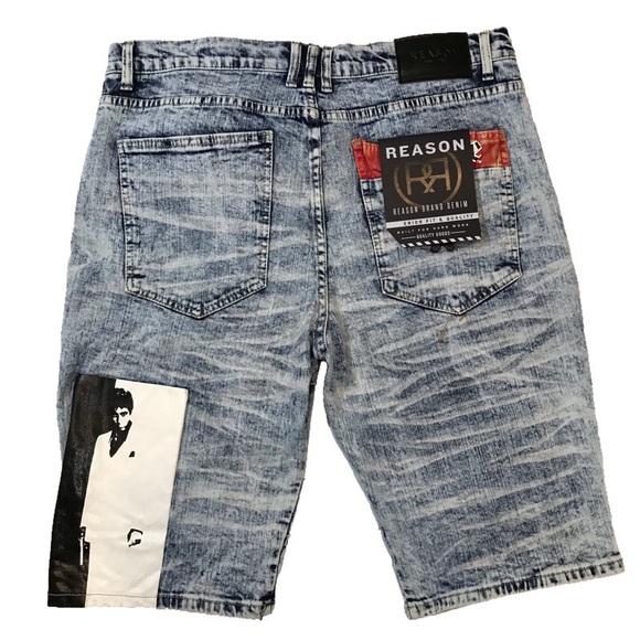 Reason | Shorts | Mens Scarface Shorts Size 4 | Poshmark